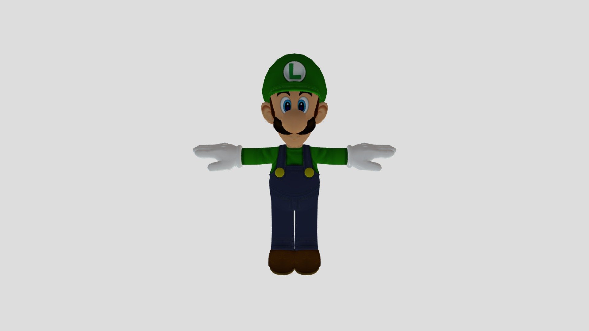 Luigi - Download Free 3D model by ericajanaina0 [a54d6e4] - Sketchfab