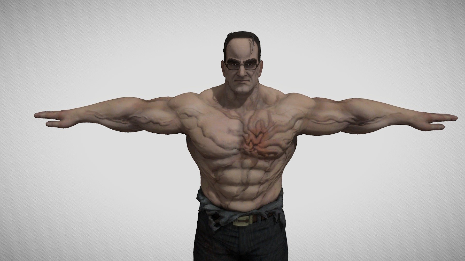 Senator Armstrong!!! (Naked) - M.G.R. - Download Free 3D model by Nazar ...
