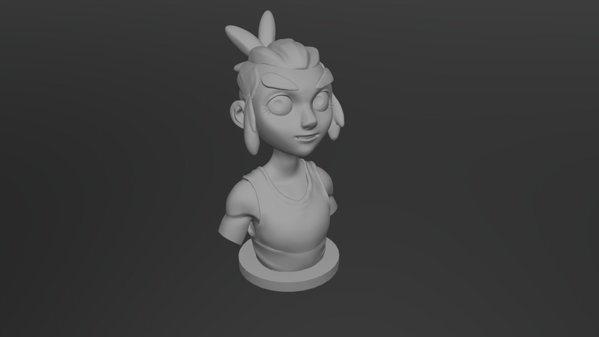 Jim Hawkins figure - Bust - 3D model by Bakanoë (@bakanoe) [a550166 ...