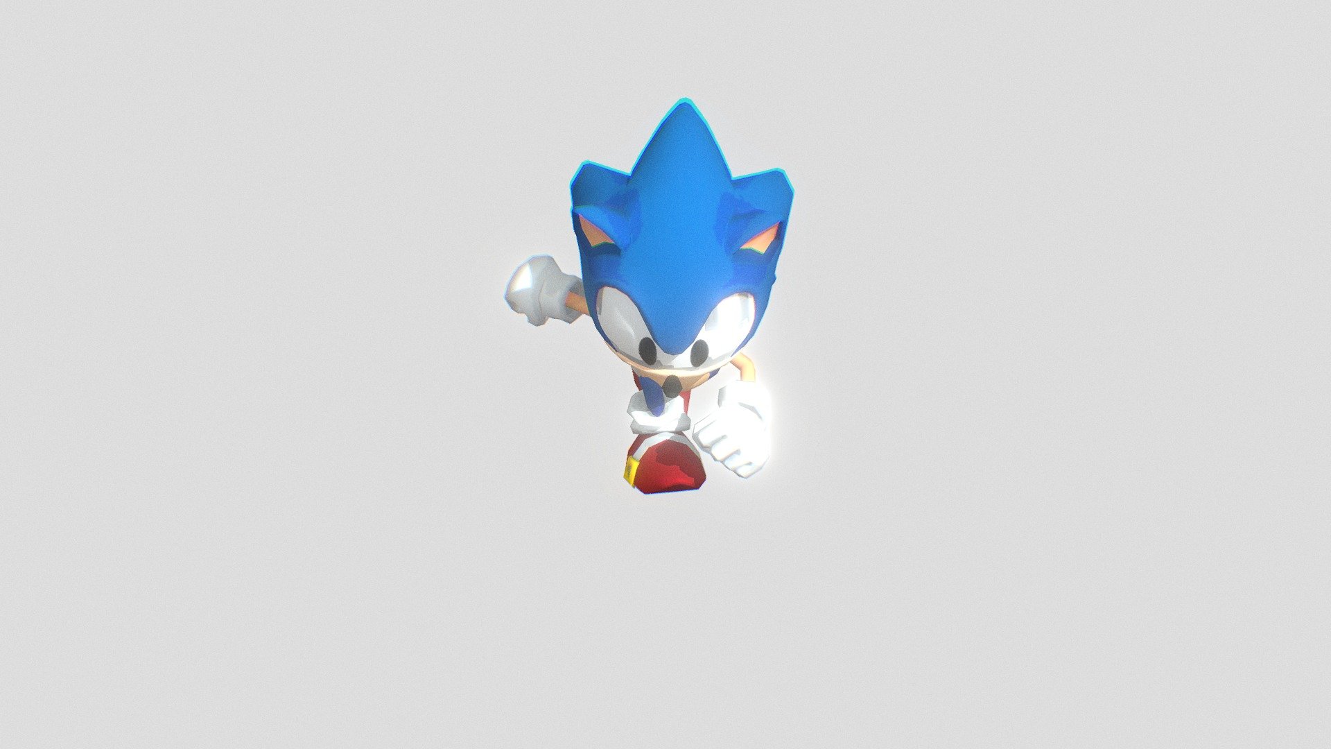 animations-classic-sonic-sonic-runners (1) - Download Free 3D model by ...