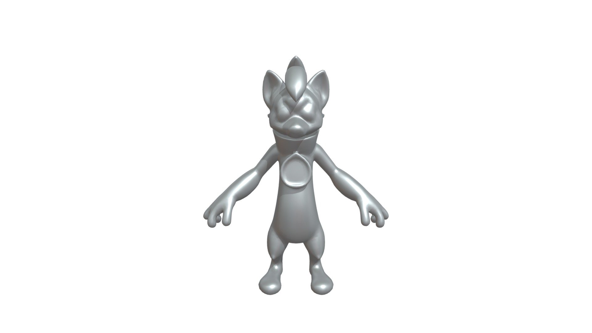 Cartoonish humanoid character - 3D model by deepmock [a553557] - Sketchfab