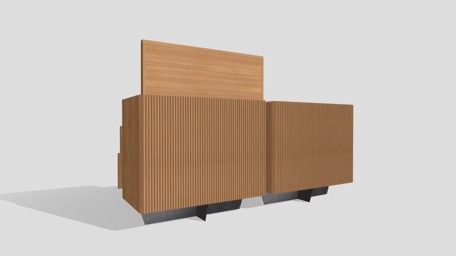 Bar unit option 3 - 3D model by didwania [a555bee] - Sketchfab