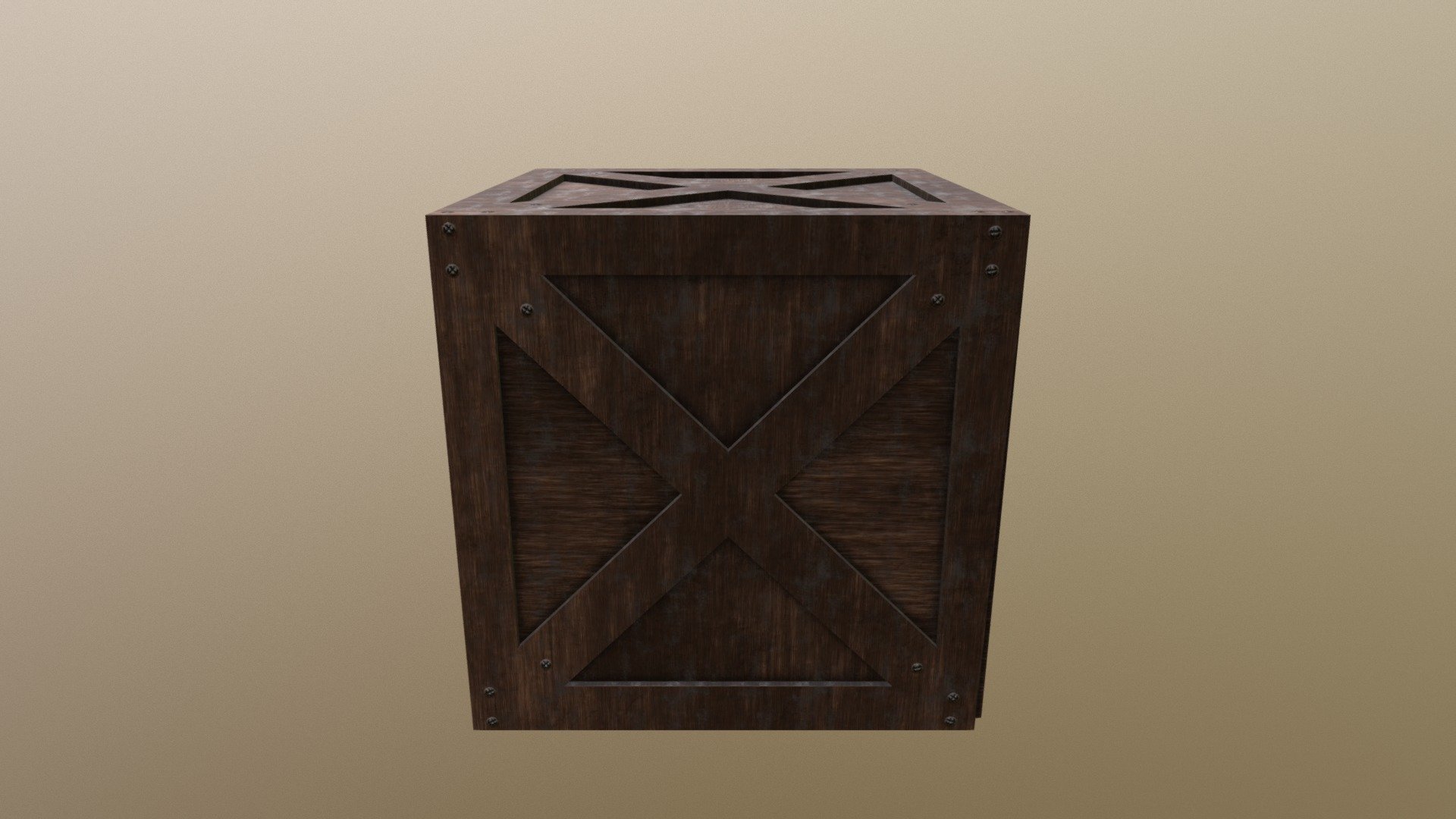 x Type Crate With Dust - 3D model by Scott Oswell (@T3MP3ST) [a557933 ...