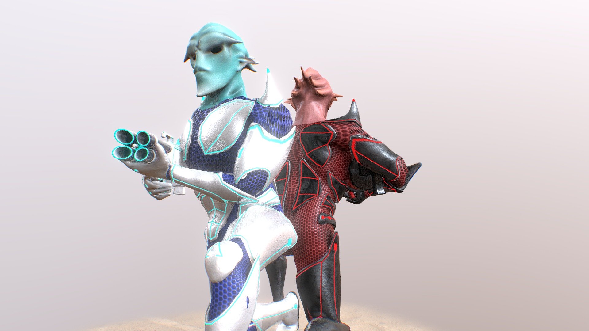 Alien Lanky - 3D model by Ashe (@Ashe52) [a557cc9] - Sketchfab