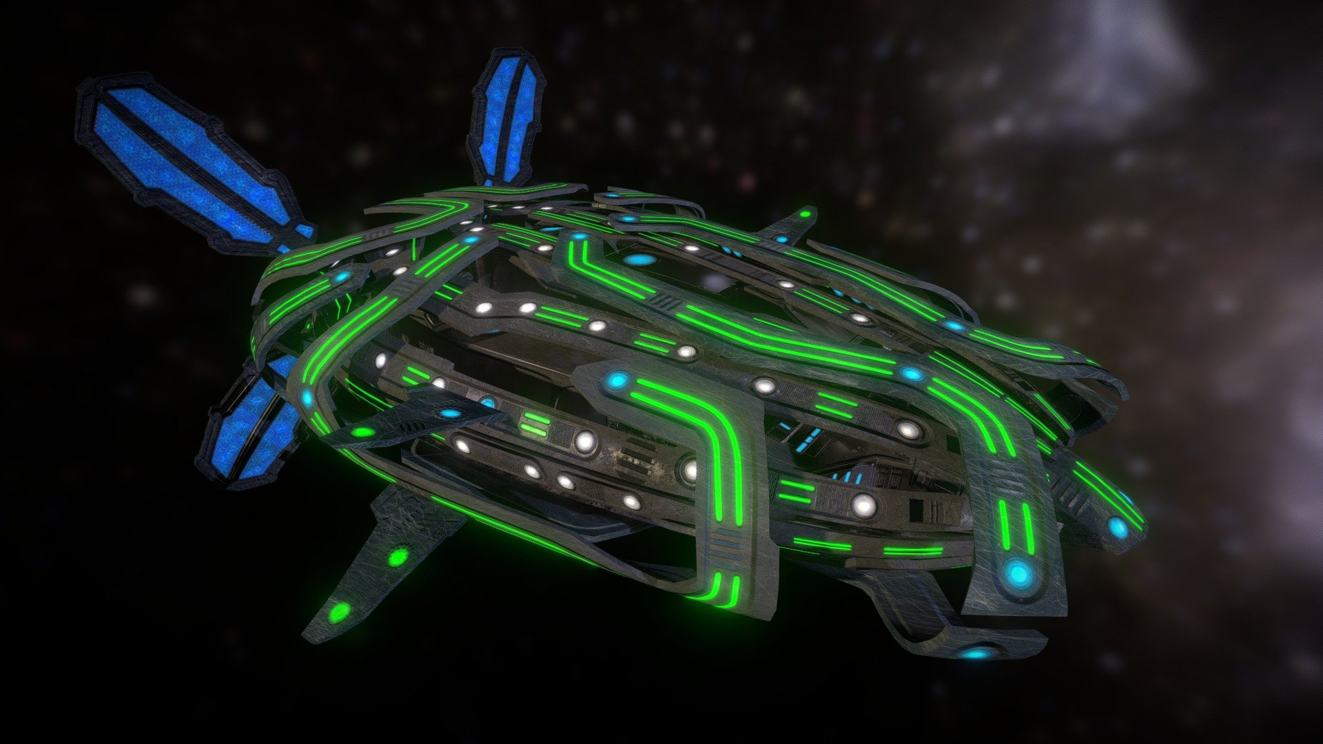 Cargo energy ship B4 - 3D model by SKITProject (@lokavidhi) [a557dbf ...