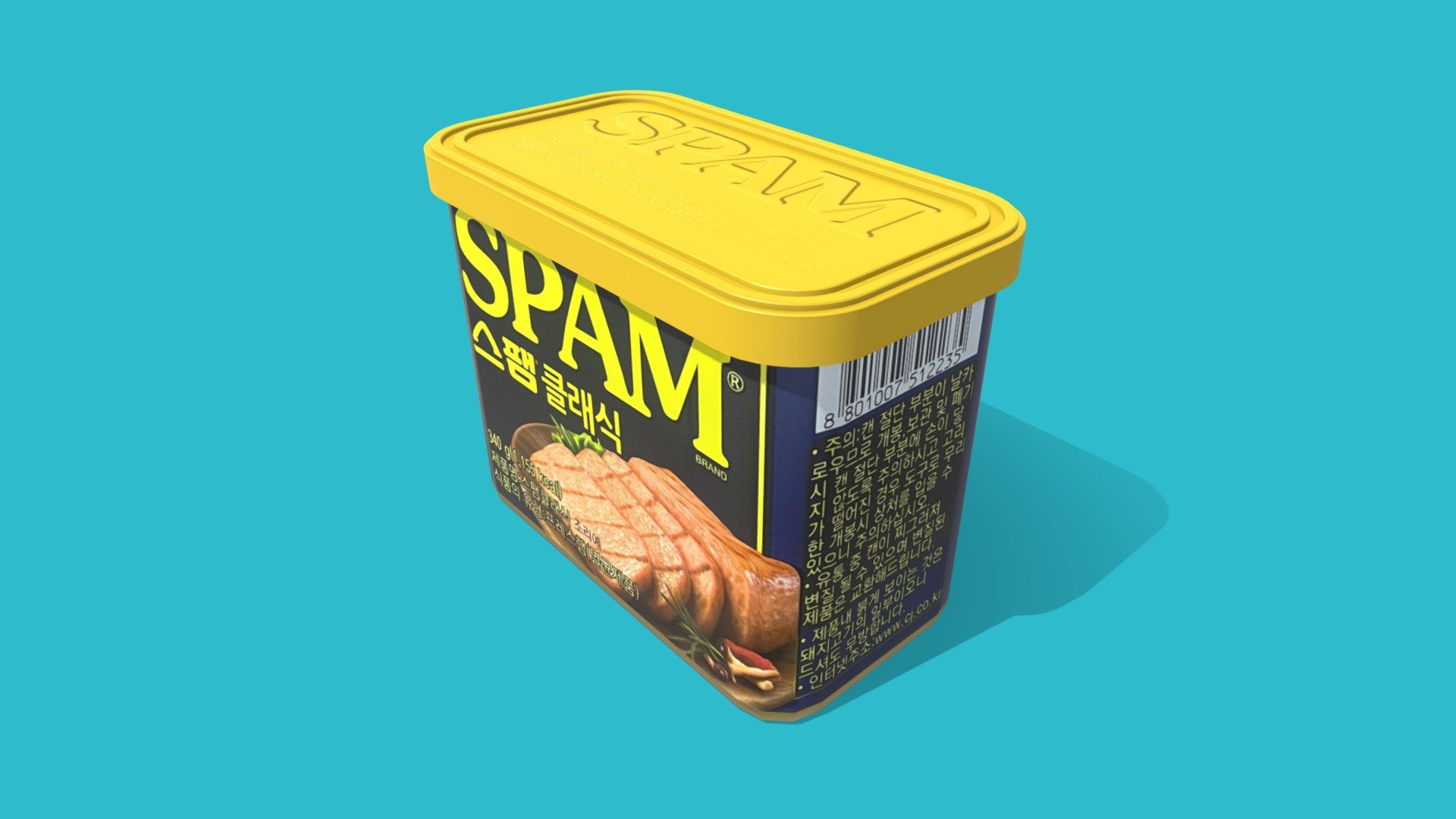 Spam Classic Korea - Download Free 3D model by clon6767 [a55abed ...