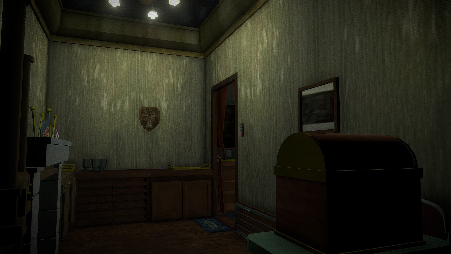 Taxidermy Display Room - 3D model by Biohazard Rooms (@Perriqueso ...