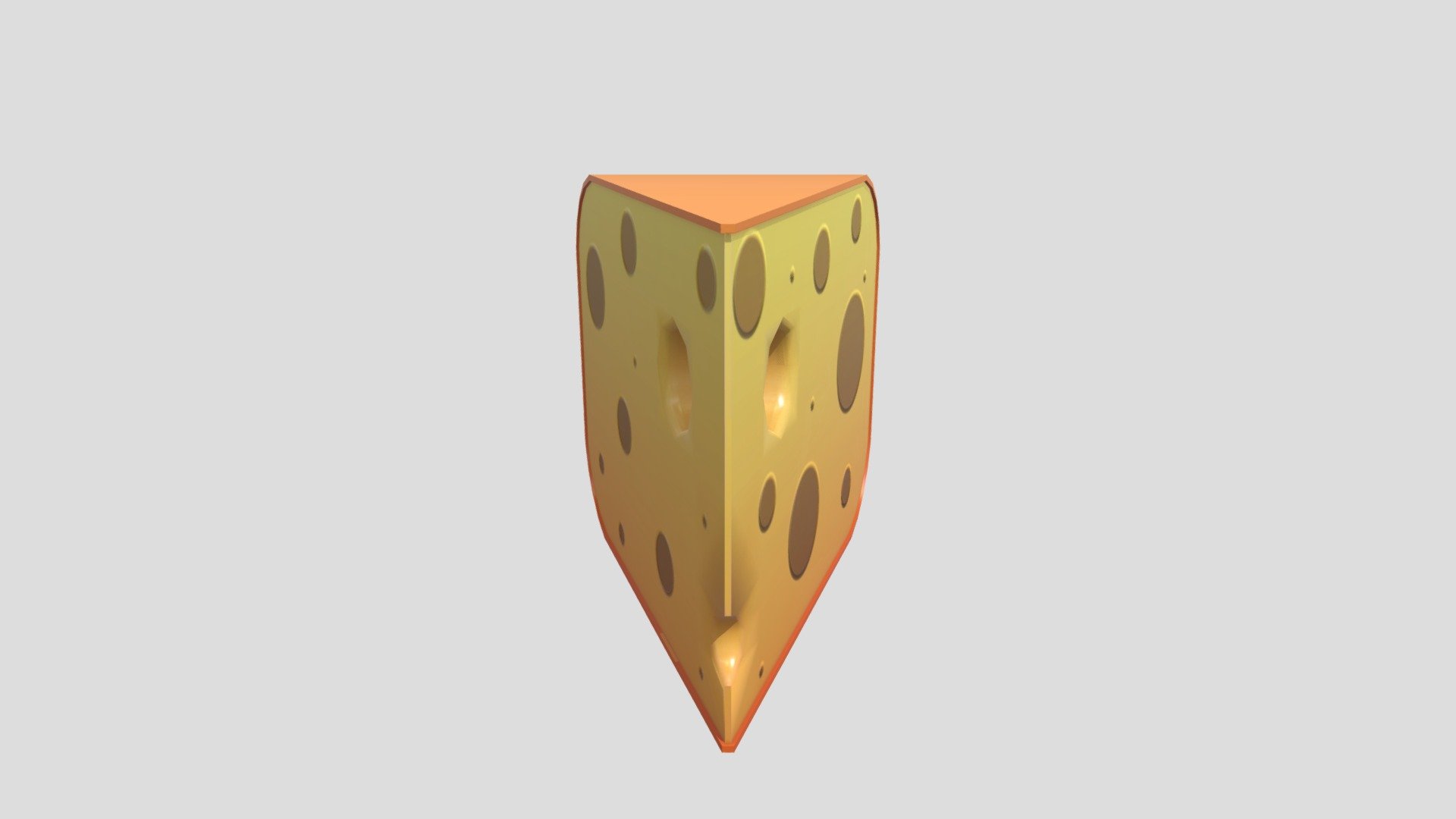 Cartoon Cheese - Download Free 3D model by SunnyBuns [a55d06f] - Sketchfab