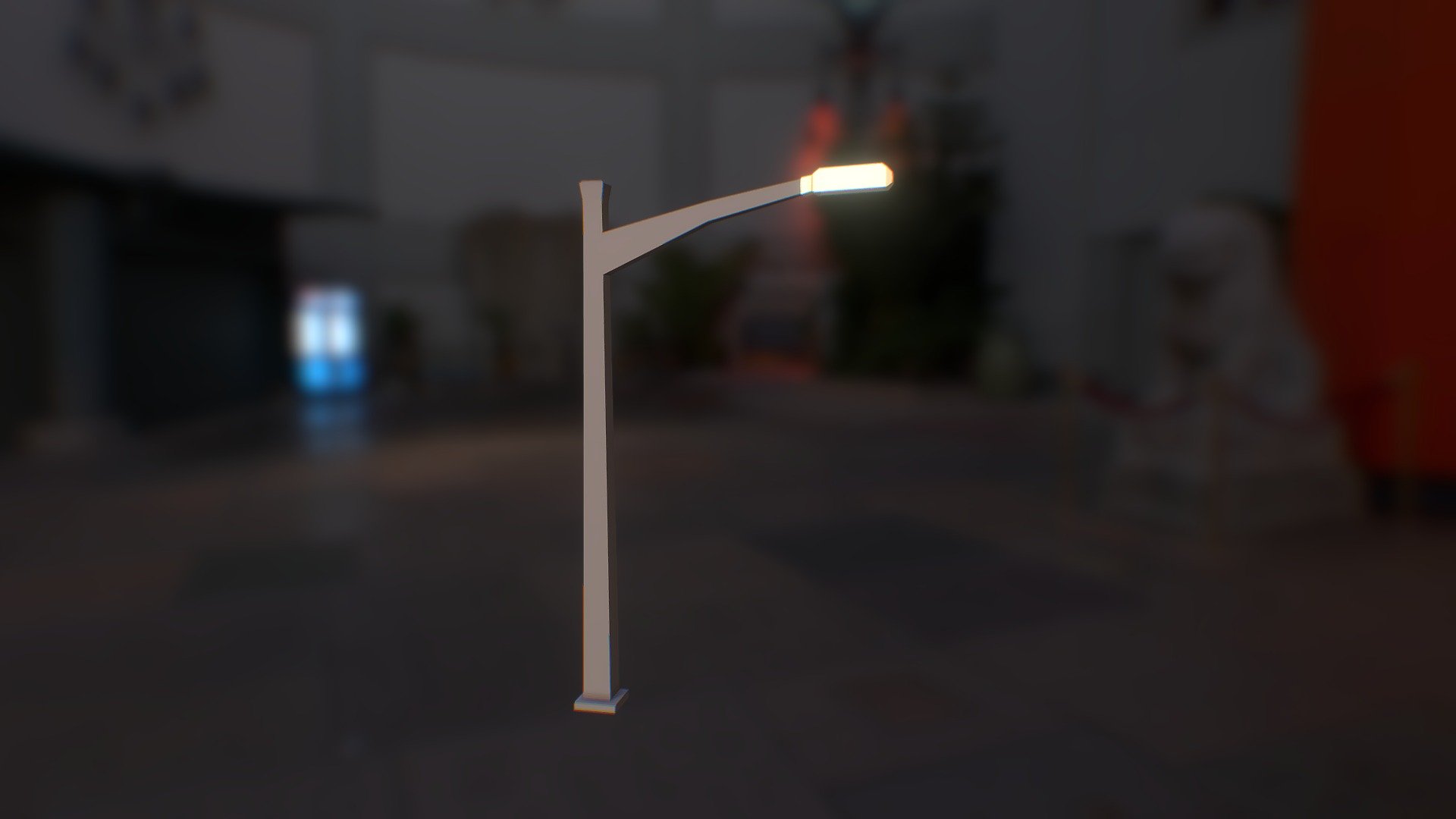 Lamp Post - 3D model by charlie (@cwatt2) [a55d611] - Sketchfab