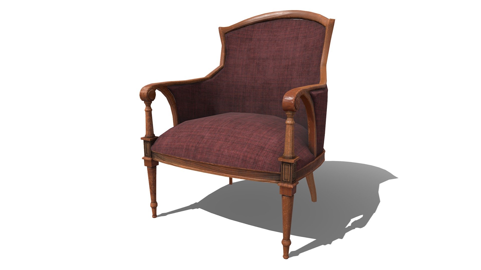 Grand Chair - Buy Royalty Free 3D model by Studio Lab (@studiolab.dev ...