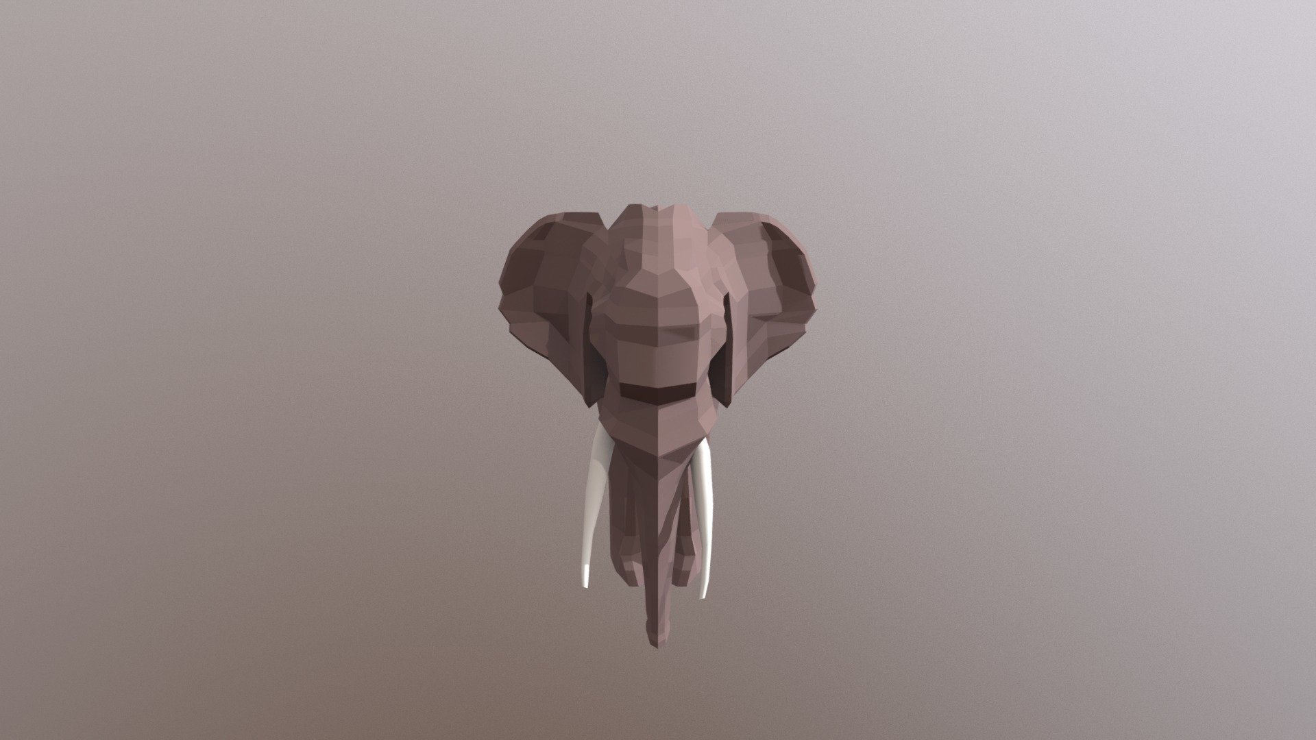 Low Poly Elephant - Download Free 3D model by Nicholas DaRocha ...