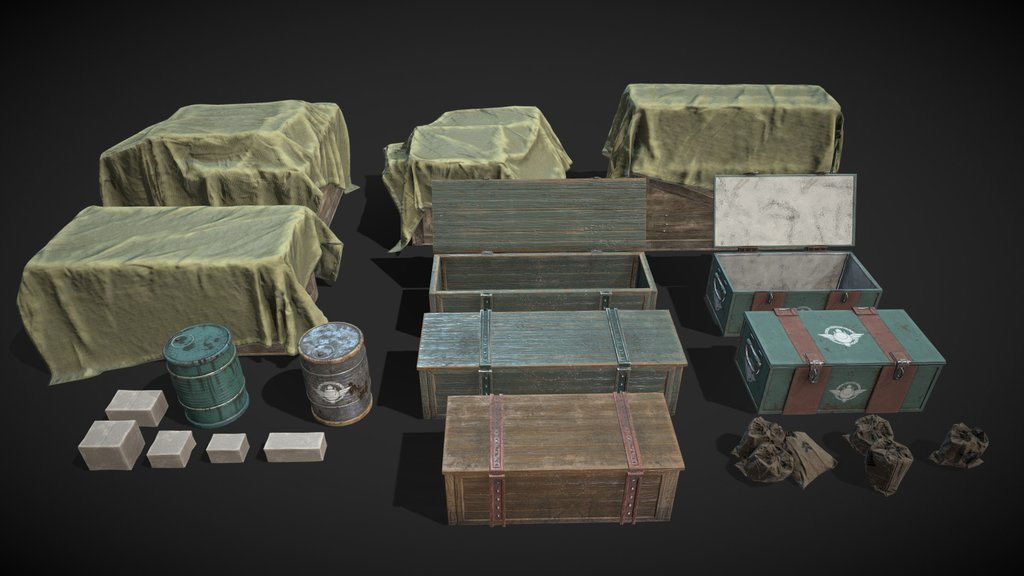 ww1 trench - A 3D model collection by joons - Sketchfab