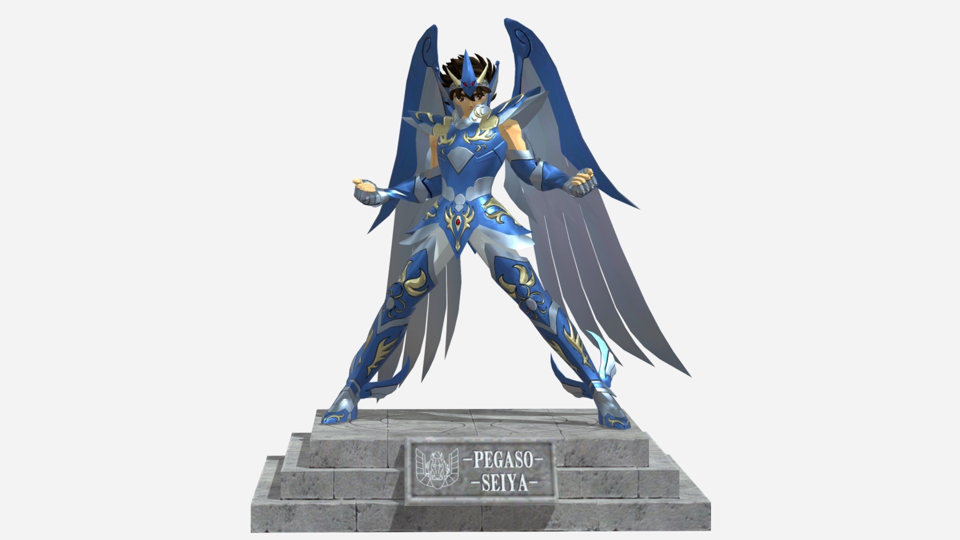 Seiya God Cloth - Download Free 3D model by RaulV2 [a55f669] - Sketchfab