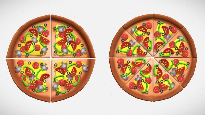 Numbers 3D models - Sketchfab