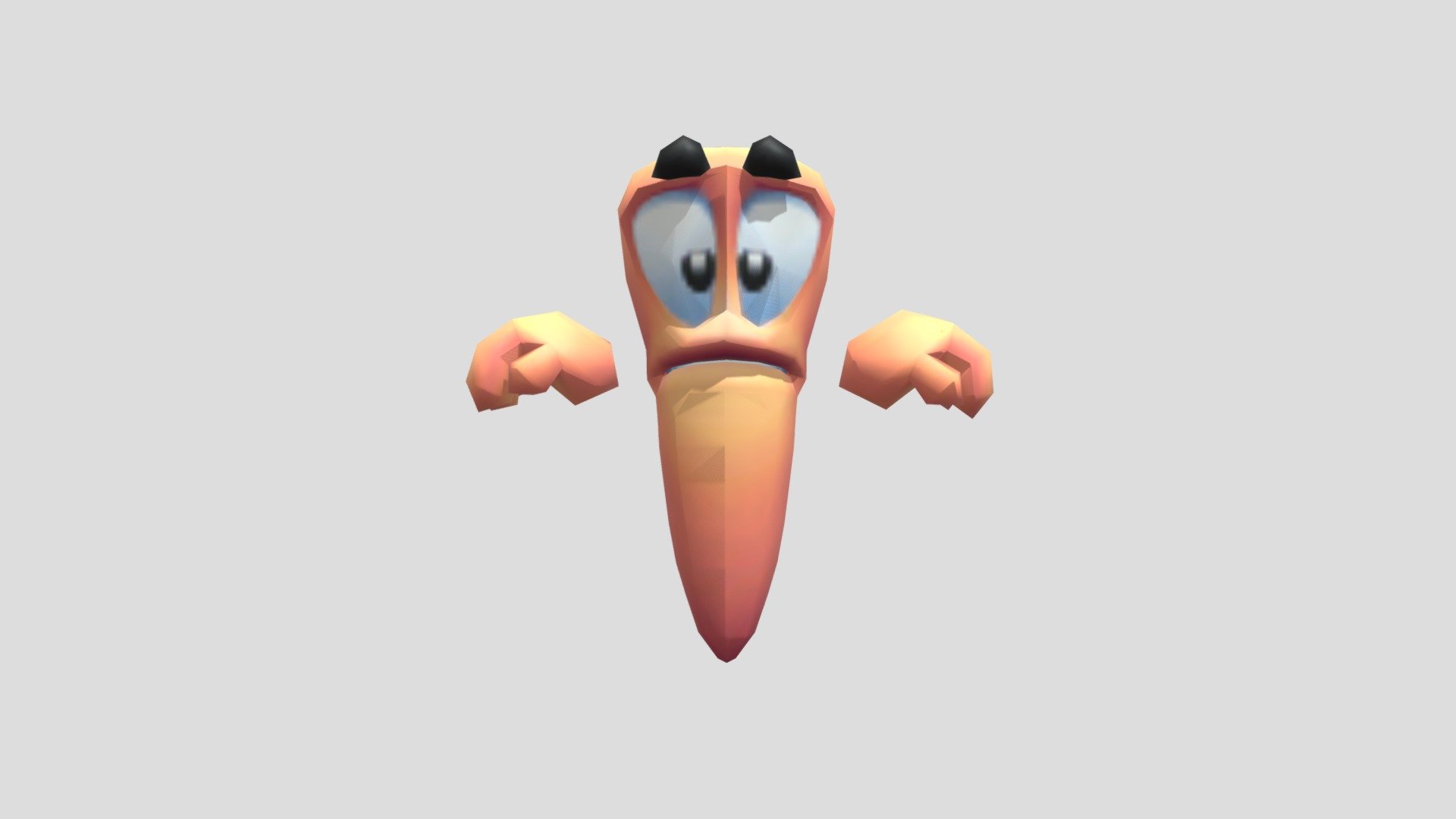 Worm (Worms 3D) - Download Free 3D model by LombaxLover2K [a561f48 ...