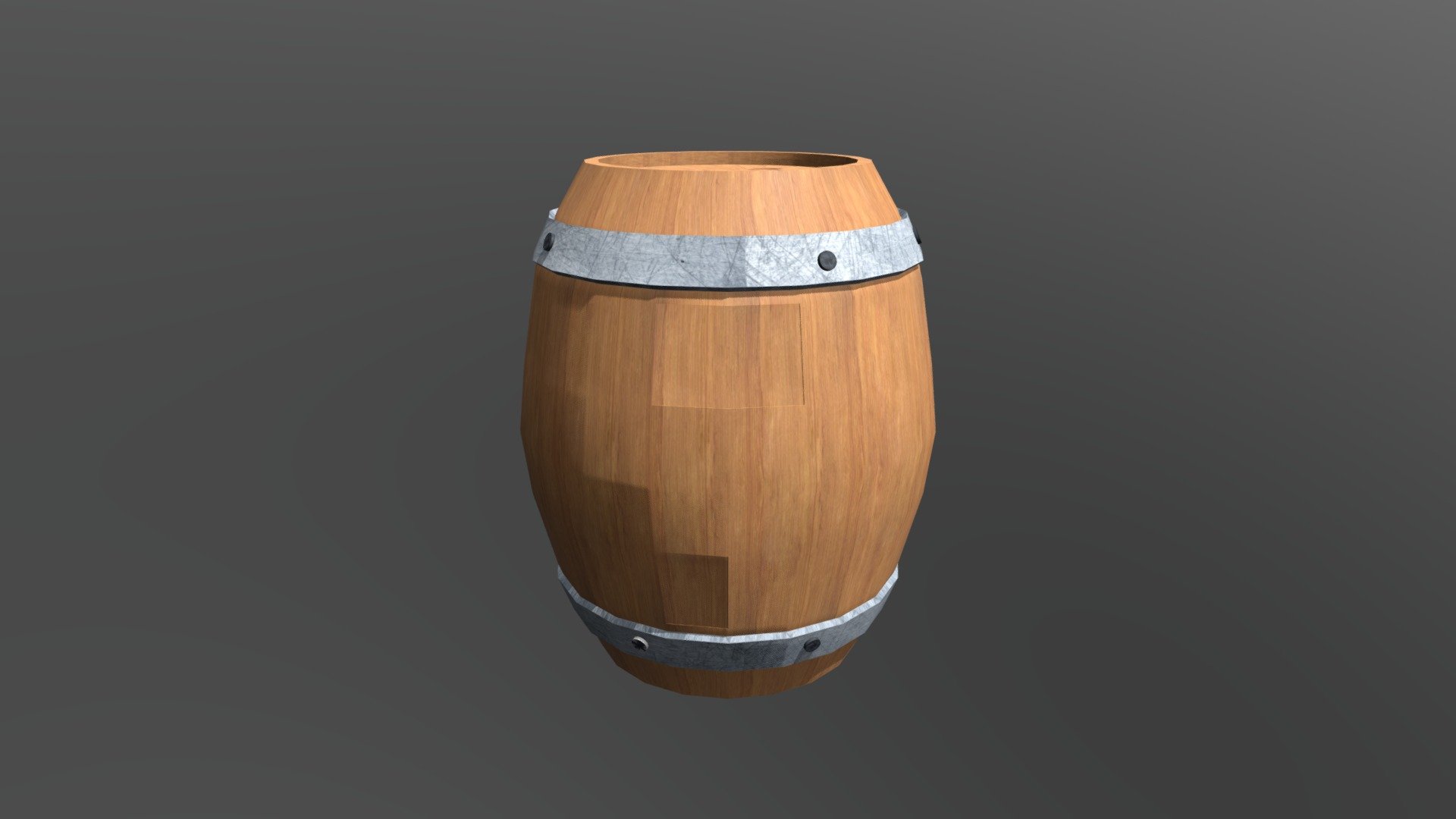 Barrel Textured - 3D model by Mina Davis (@minadavis) [a563296] - Sketchfab