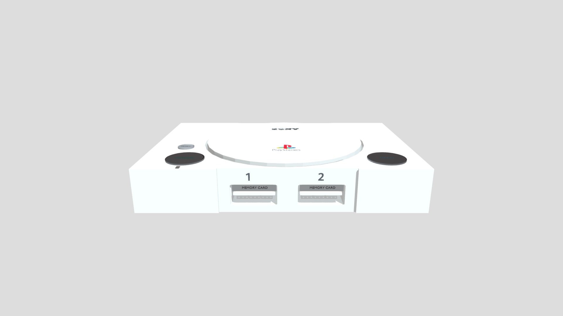 Playstation 1 - Download Free 3D model by LouisHackney [a566b06 ...