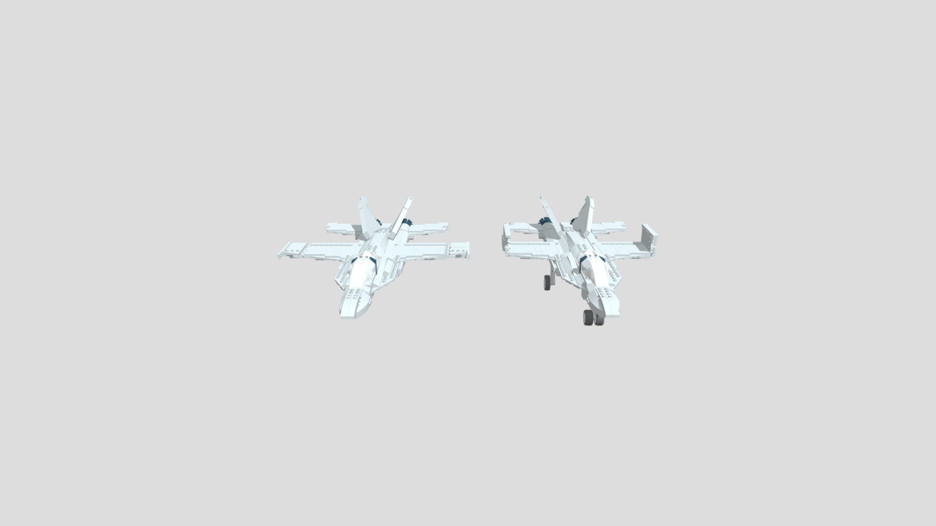 Lego Top Gun Maverick F18 Hornet [UPDATED MODEL] - Download Free 3D ...