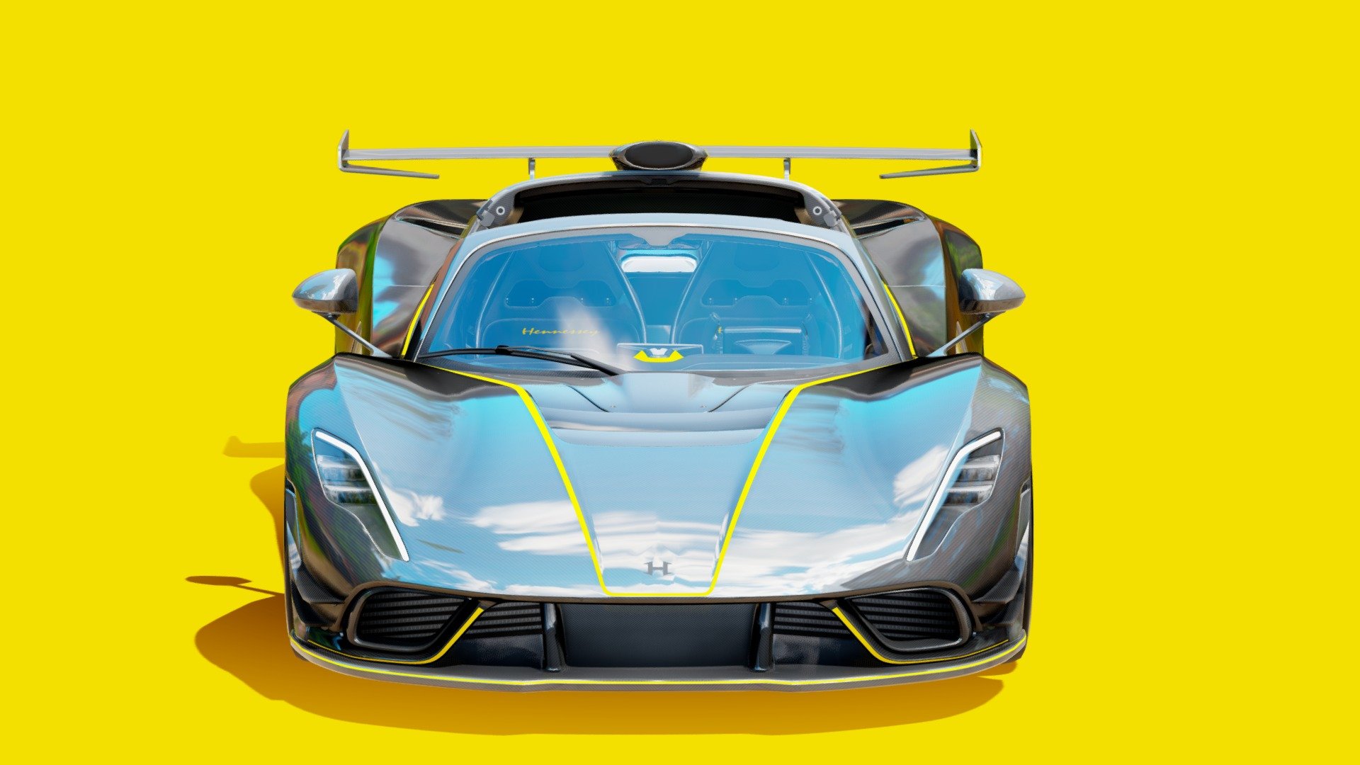 2023 | Hennessey Venom F5 Revolution Roadster - Download Free 3D model ...