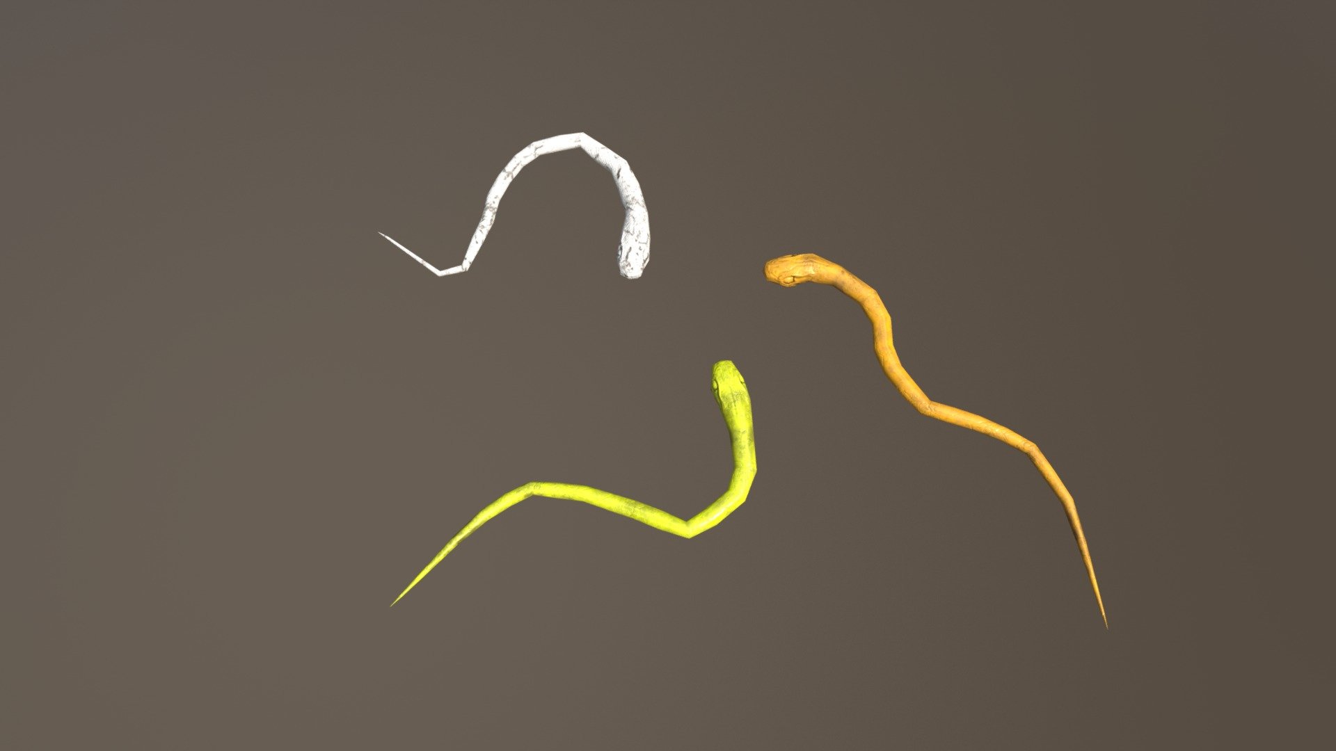 Small Snake - 3D model by Ksenia Berndl (@KseniaBerndl) [a5685c7 ...
