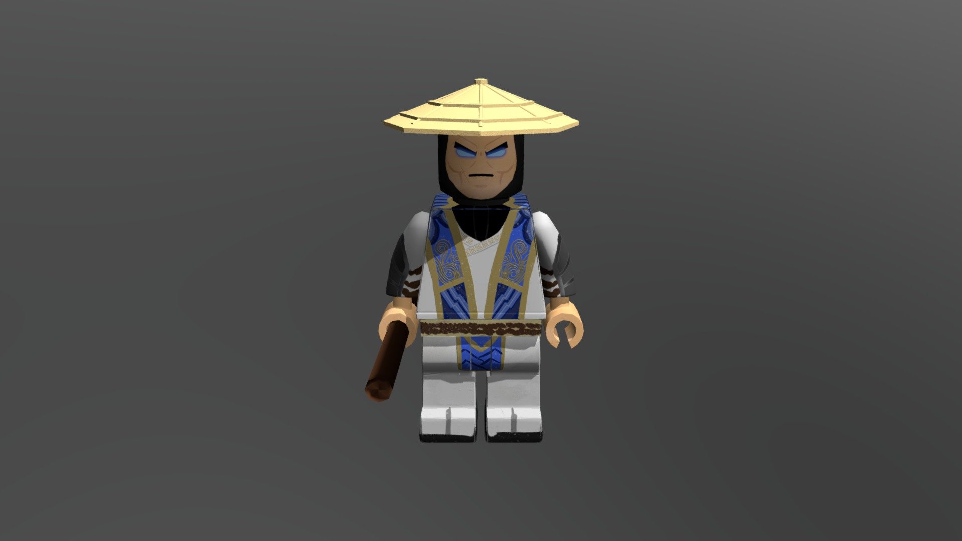 Raiden Lego - 3D model by a01197986 [a568cc5] - Sketchfab