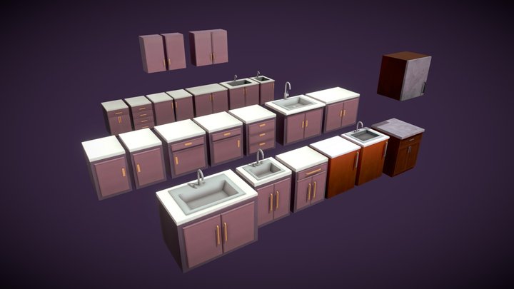 Cabinets 3D models - Sketchfab