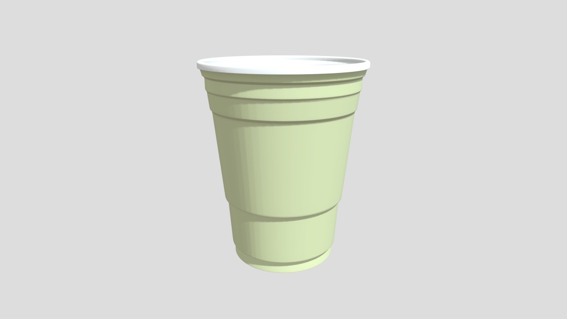 white-plastic-cup - Download Free 3D model by Mylom [a56b049] - Sketchfab
