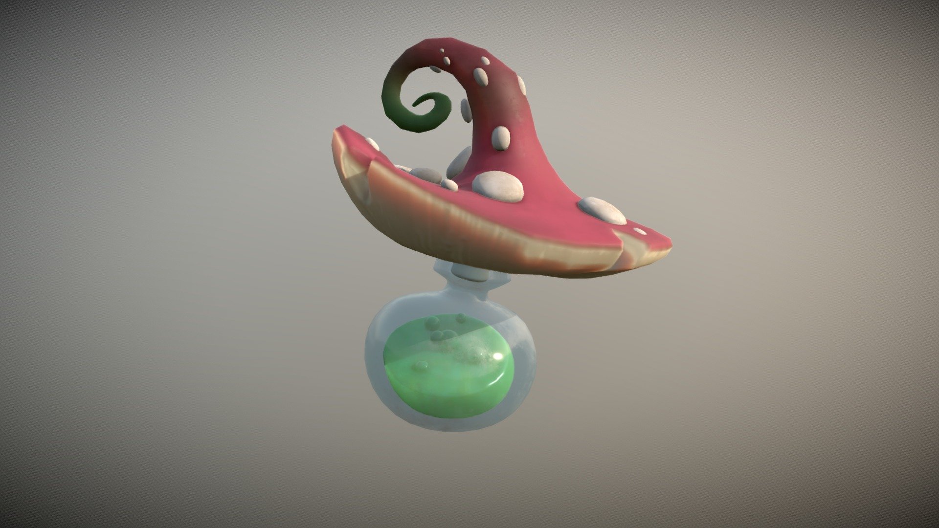 Poisoned Potion - 3D model by Ibanessie [a56b6fd] - Sketchfab