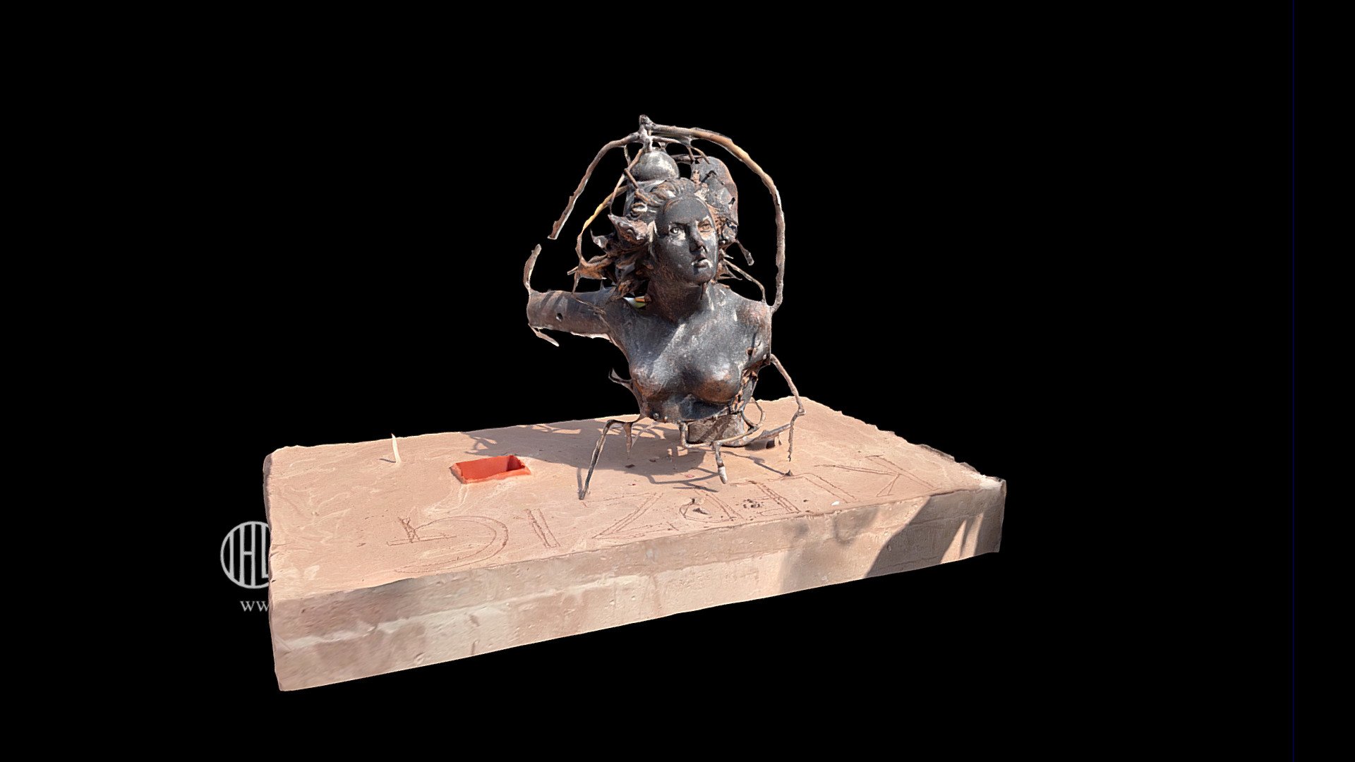 Amazone - Download Free 3D model by gussbronze [a56c382] - Sketchfab