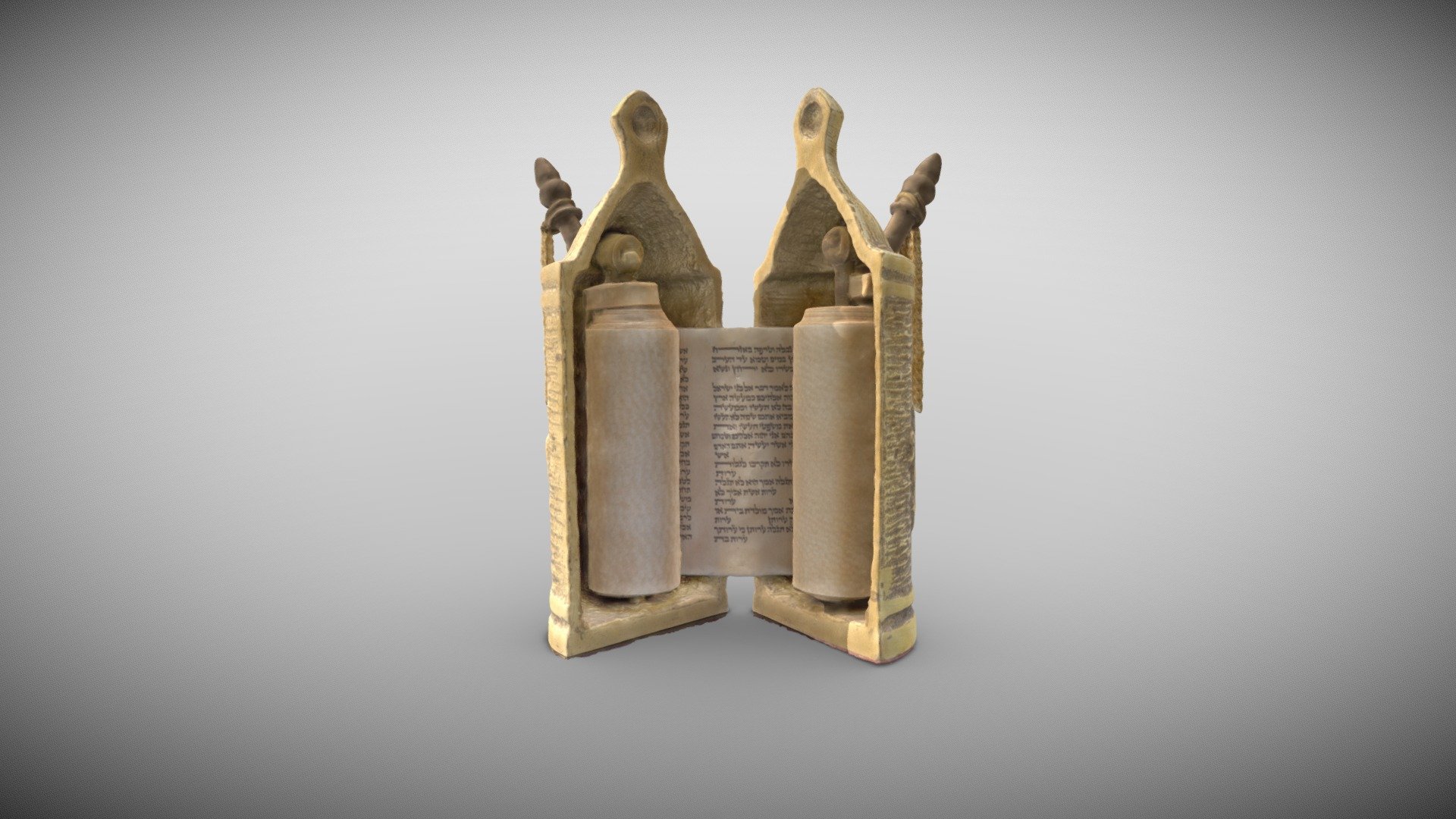 Miniature Torah - 3D model by IU3D [a57034c] - Sketchfab