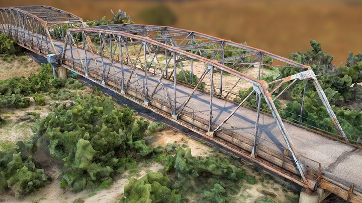 Parker_through_truss_bridge 3D models - Sketchfab