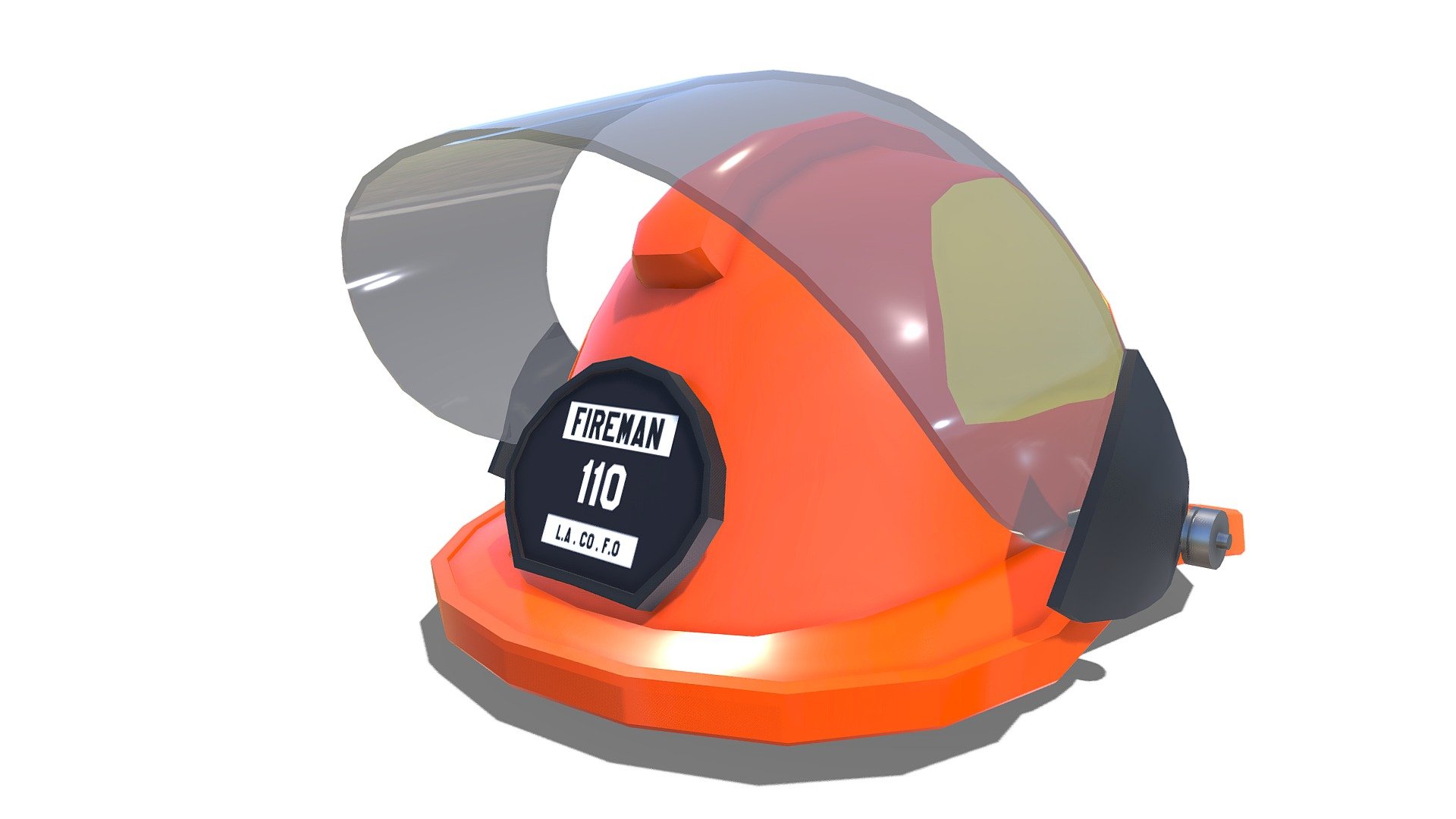 Fireman / Fire Brigade Helmet - Buy Royalty Free 3D model by Studio Lab ...