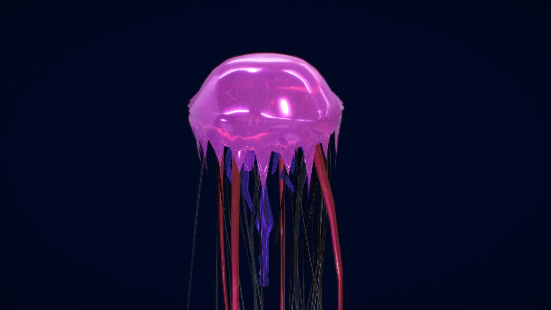 Jellyfish - 3D model by honeylemann [a571c01] - Sketchfab