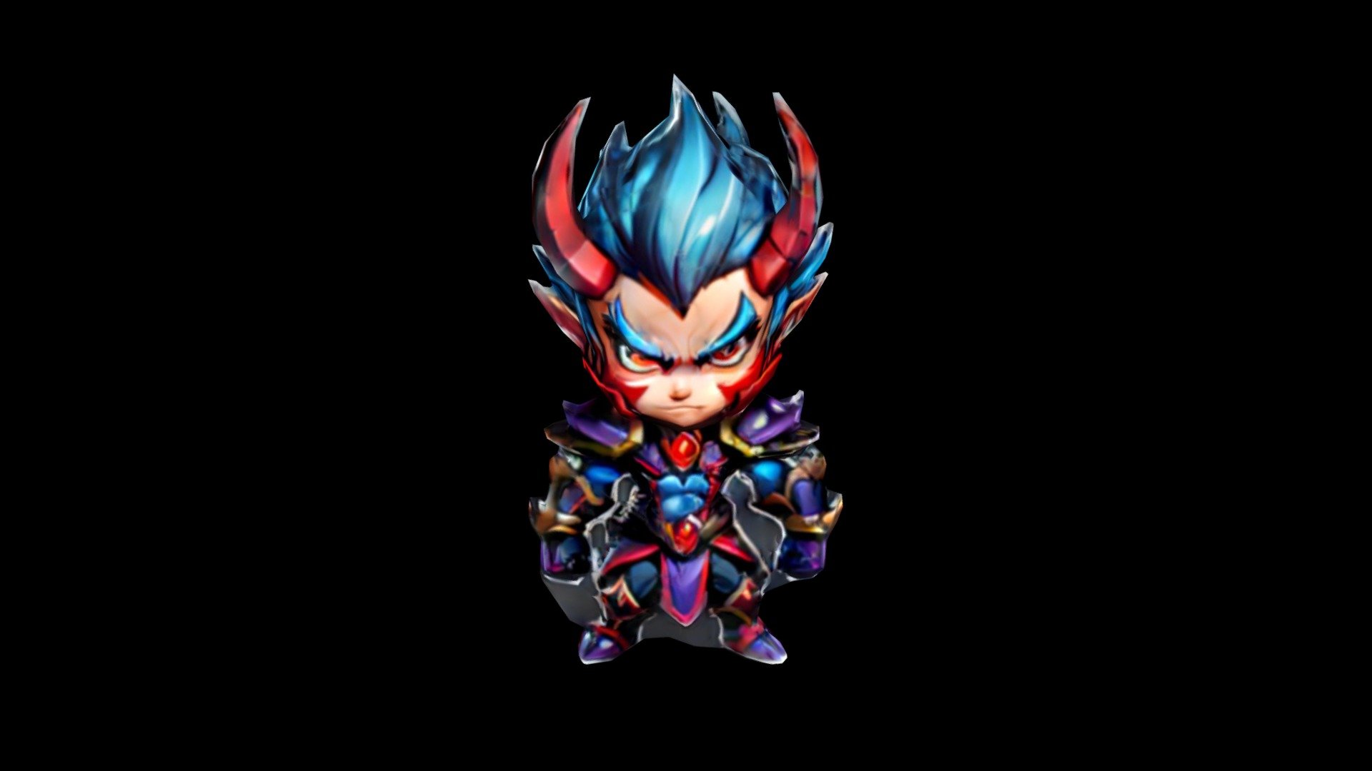 "Image of a Fictional Fighter Sticker" - Download Free 3D model by ...