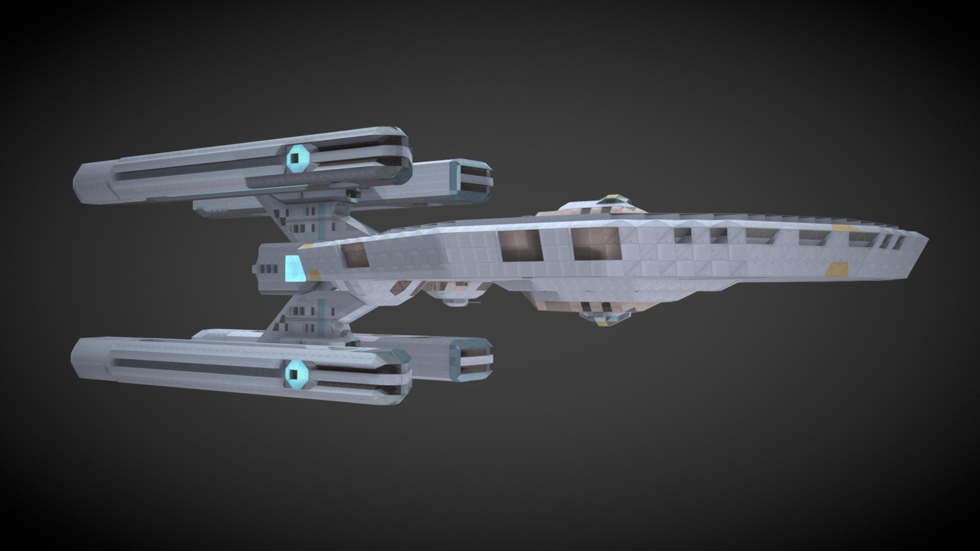 USS Stargazer Constellation-class [Star Trek]ZEO - Download Free 3D ...