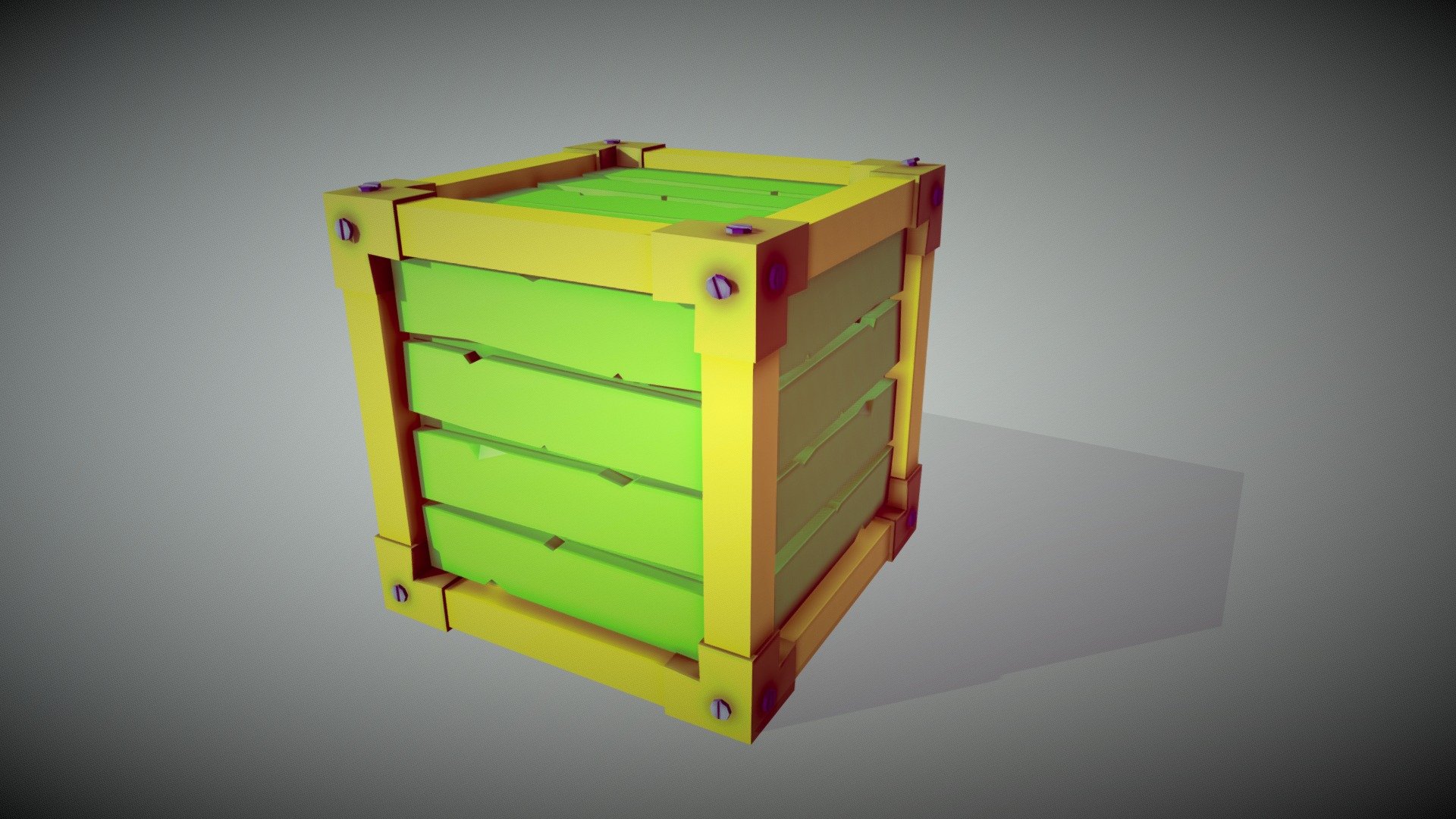Box Low-poly - 3D model by Alberto.Hernandez (@Alberto.Hernandez24 ...