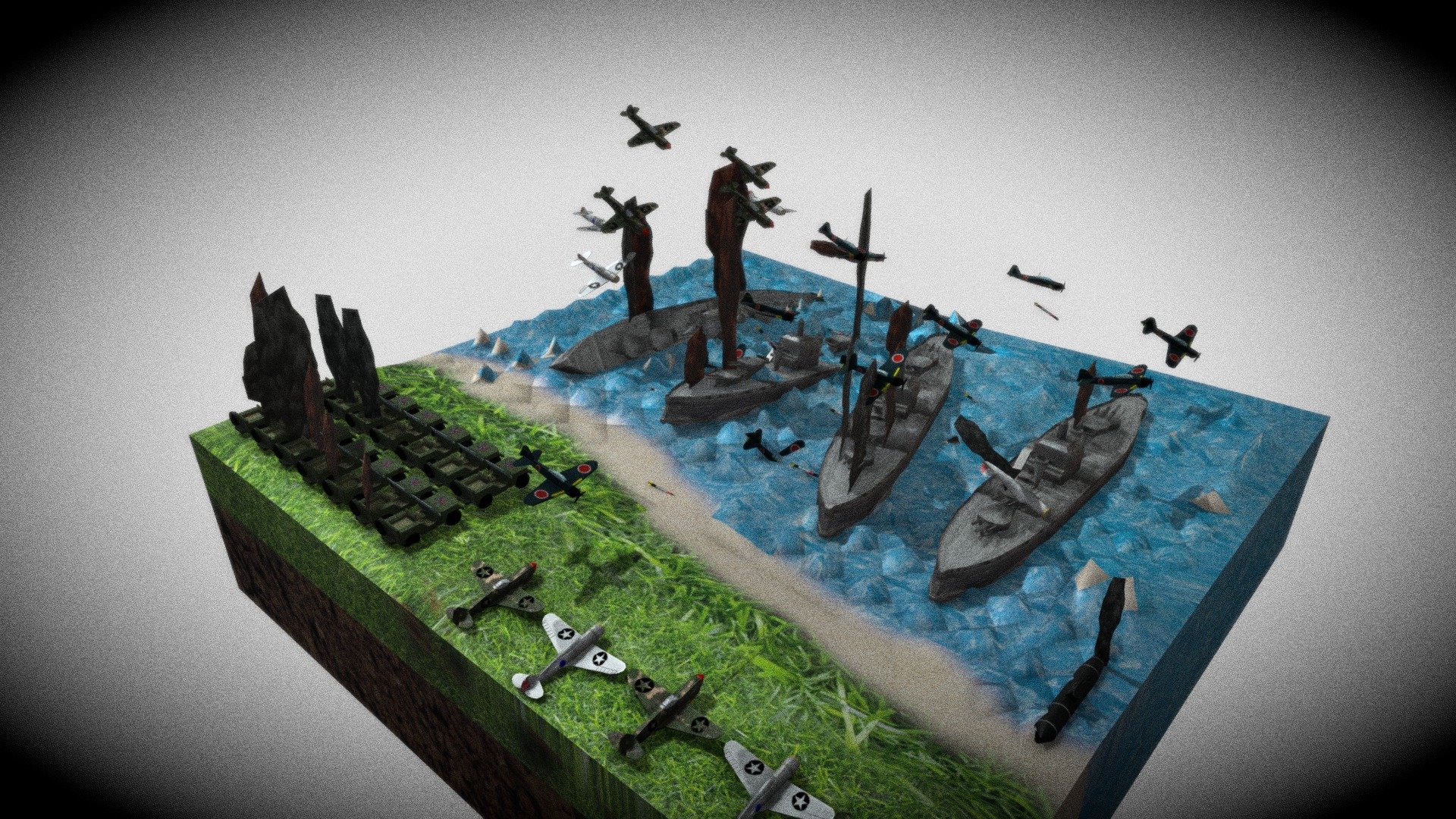 PEARL HARBOR 🪖 - 3D model by LATORRE (@mvela7) [a574284] - Sketchfab