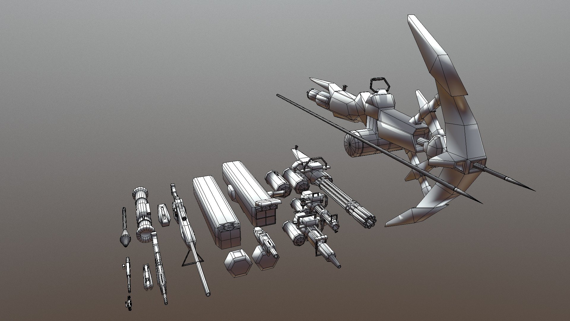 Gun Module - 3D model by Tarantula House (@egg10286) [a574766] - Sketchfab