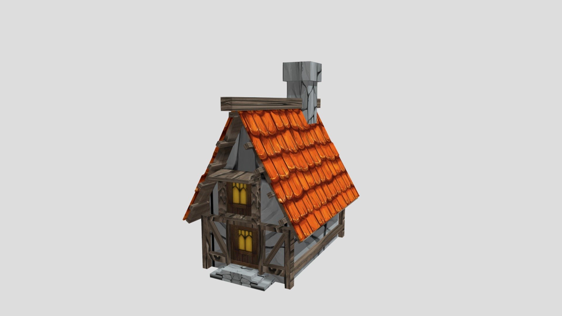 Fantasy House - 3D model by The_Monomyth_Bard [a574d2e] - Sketchfab