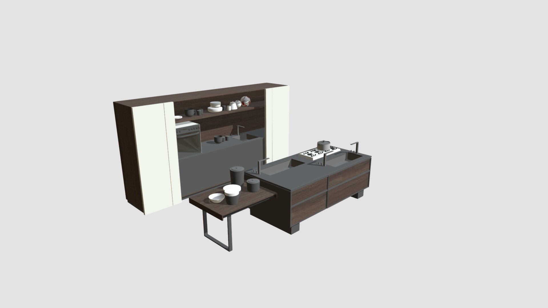 kitchen - Buy Royalty Free 3D model by Evermotion [a575644] - Sketchfab ...