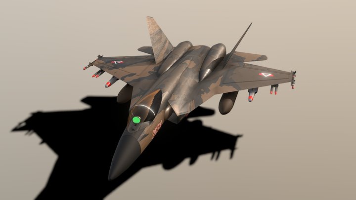 Su-57 3D models - Sketchfab