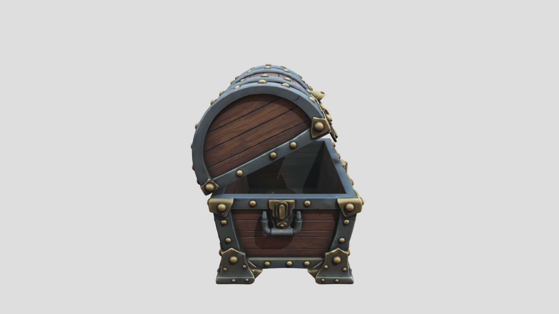 Fantasy Open Treasure Chest – Game-Ready Asset - 3D model by NexoraArt ...