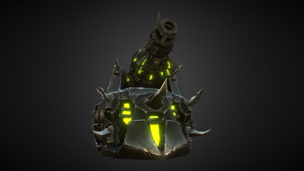 Fel Iron Horde Lightning Tank - 3D model by VideoJames (@fuzion ...