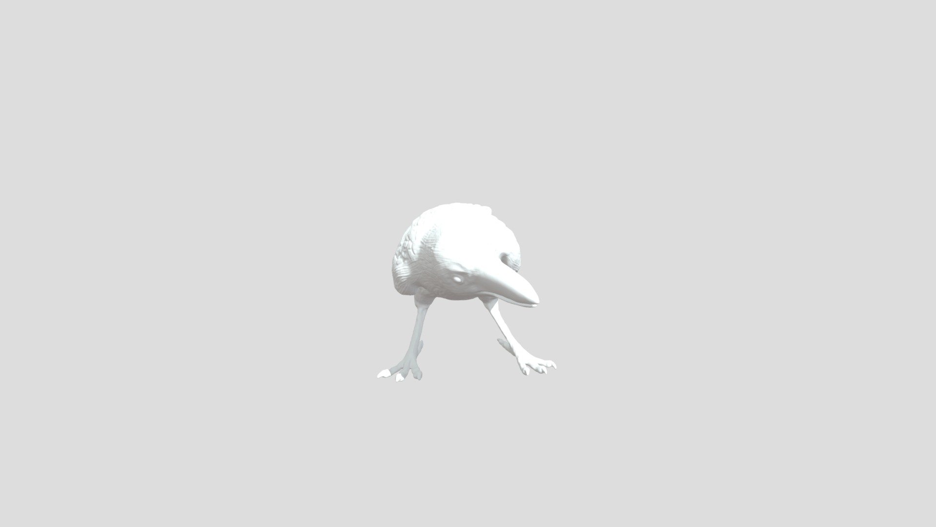 Seletti Inspired Crow Lamp - 3D model by ahoj (@solak.marek972 ...