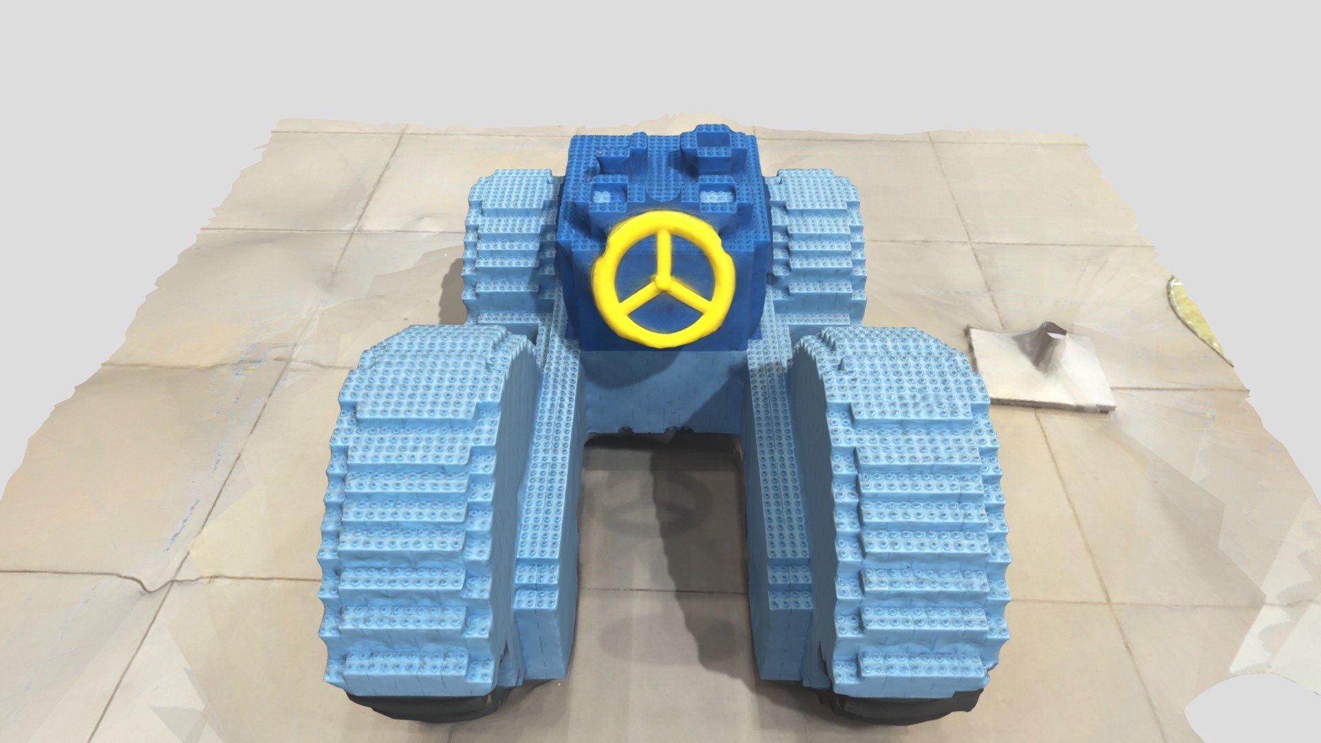 Lego Tracktor - Download Free 3D model by kova484 [a577f19] - Sketchfab
