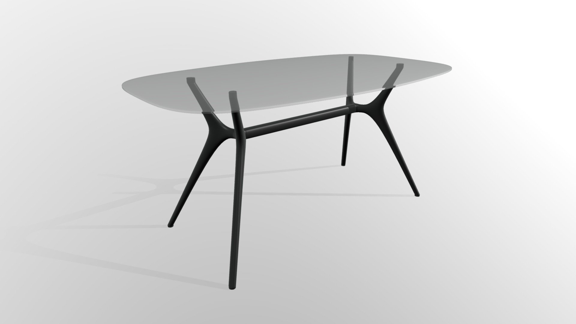 Glass Table - Download Free 3D model by Grisha (@grisha999871) [a578559 ...
