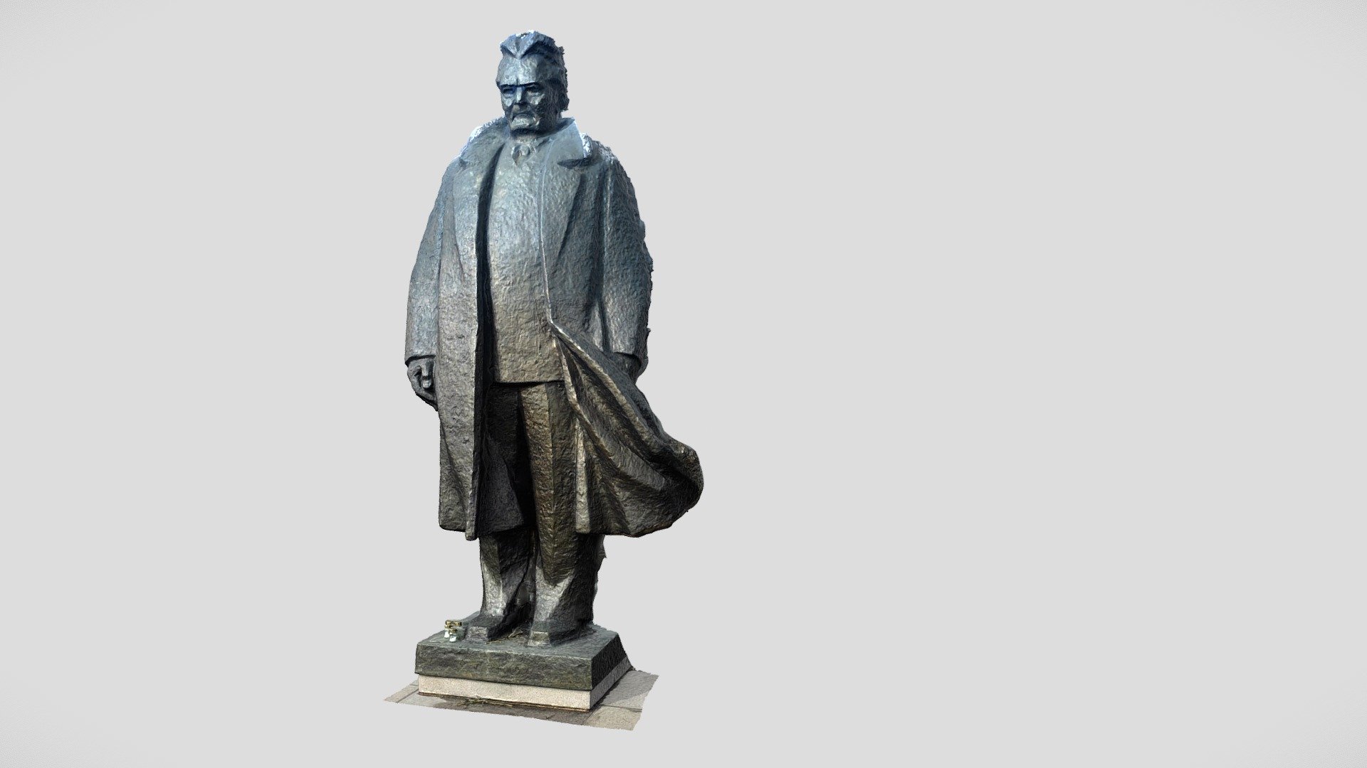 Andrejs Upīts Monument. Riga - 3D model by cadbimgroup [a5795e7 ...