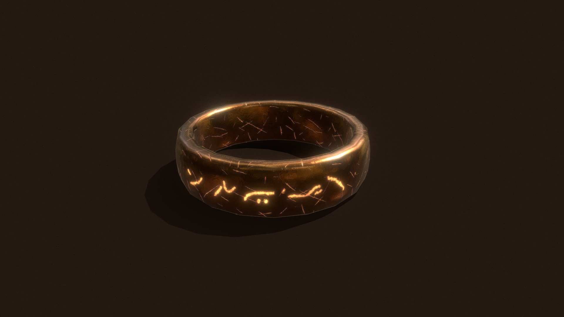 Forged Ring - 3D model by DimLitStudio [a57aa74] - Sketchfab