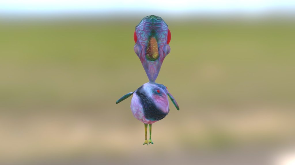 Birdie - Download Free 3D model by Ash (@ashuri) [a57b217] - Sketchfab