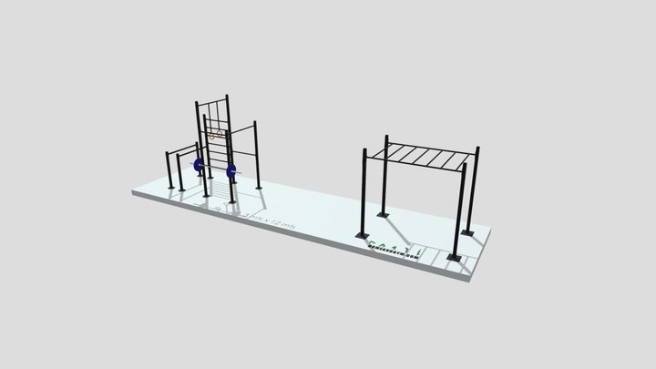 Calisthenics 3D models - Sketchfab